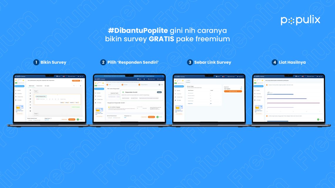 Populix Hadirkan Survei Gratis di Poplite - Stabilitas